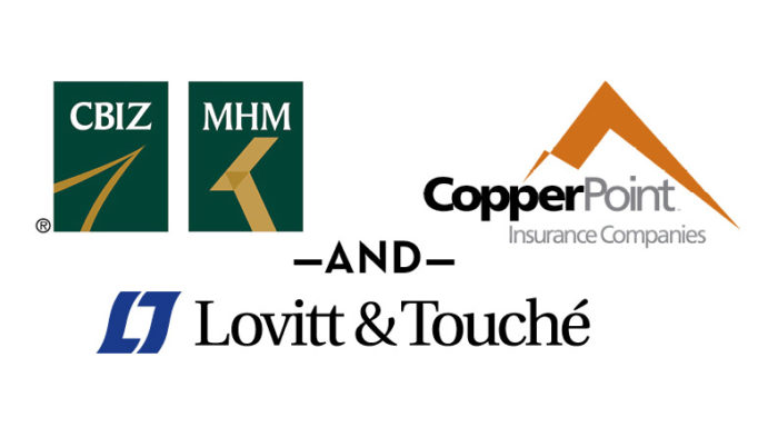 CopperPoint, CBIZ, Lovitt & Touche tri-logo - Great Hearts Gala